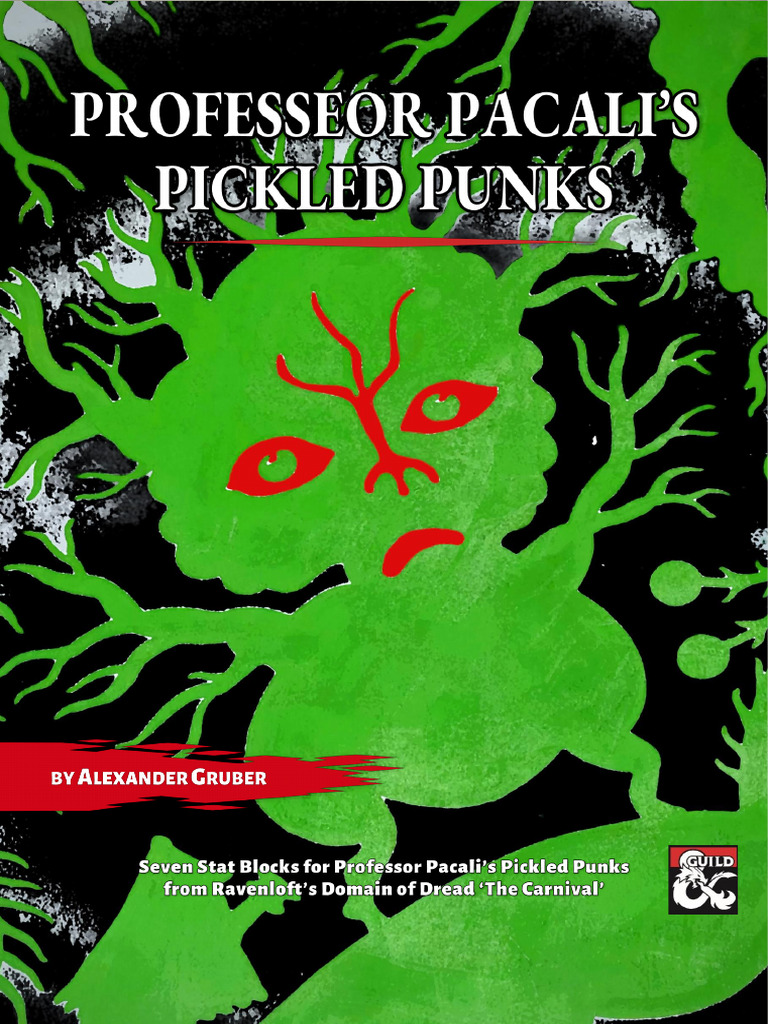 Professor Pacali S Pickled Punks | PDF | Dungeons & Dragons | Role Playing Games