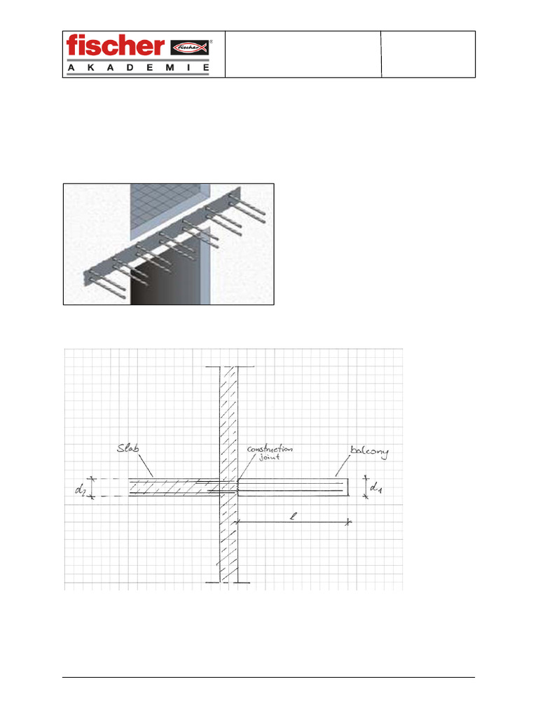 01 Design Examples Slab Slab Connection FIS EM D10 | PDF | Concrete ...