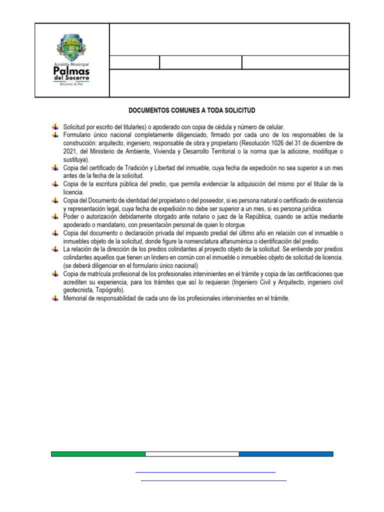 Requisitos Licencia Subdivision | PDF