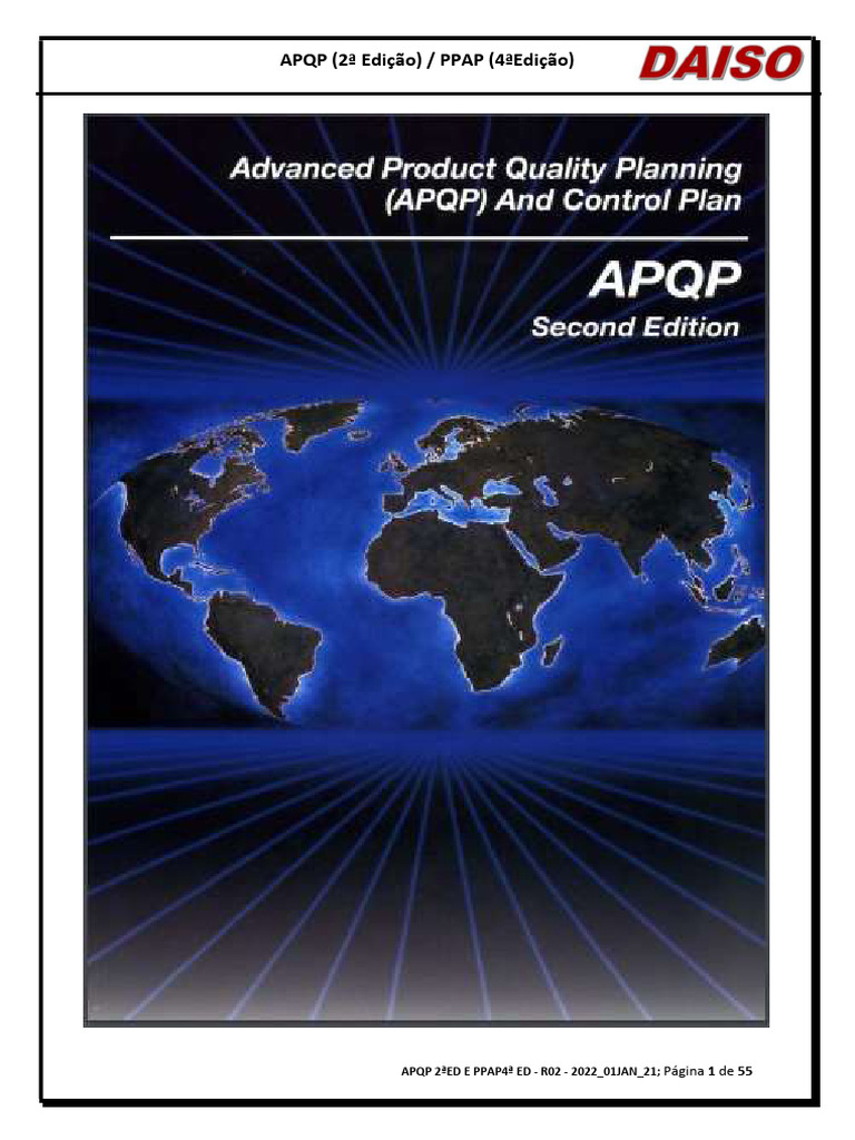 Apostila Manual AIAG - PPAP/APQP | PDF | Qualidade (negócios)