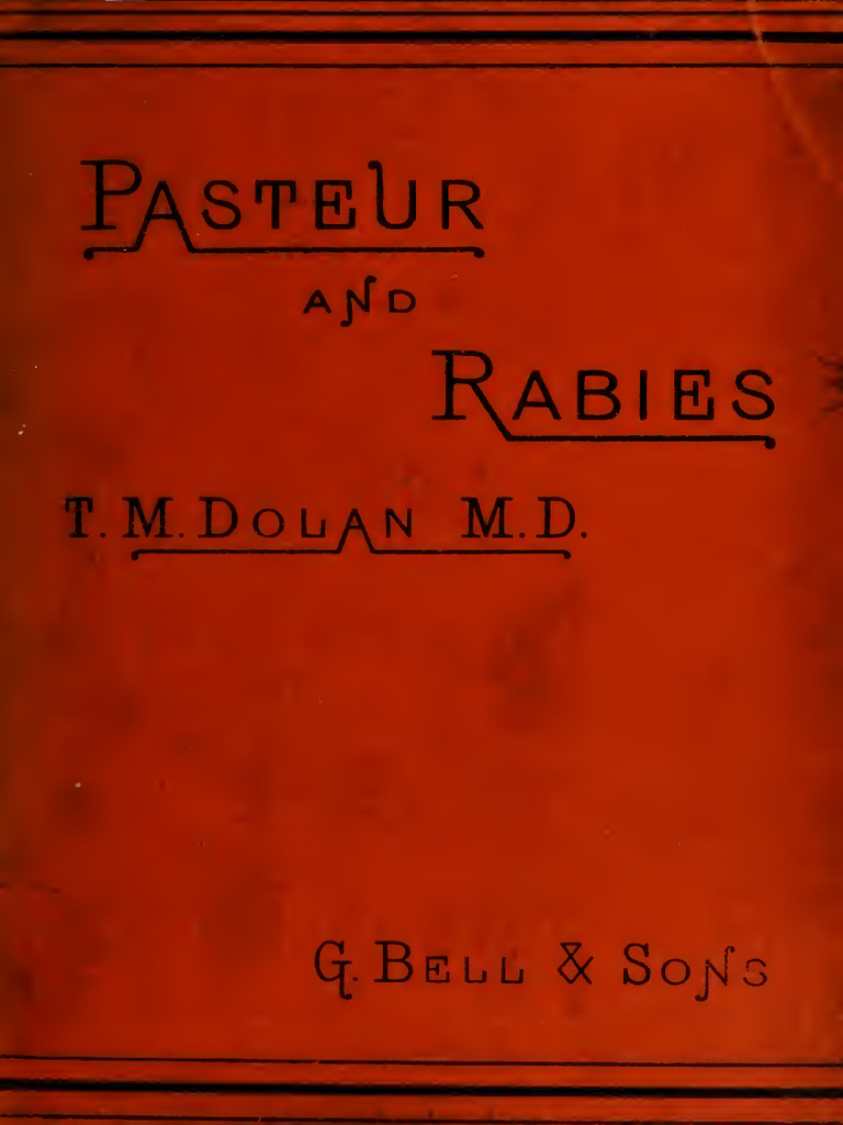 Pasteur and Rabies-1 | PDF | Rabies | Louis Pasteur