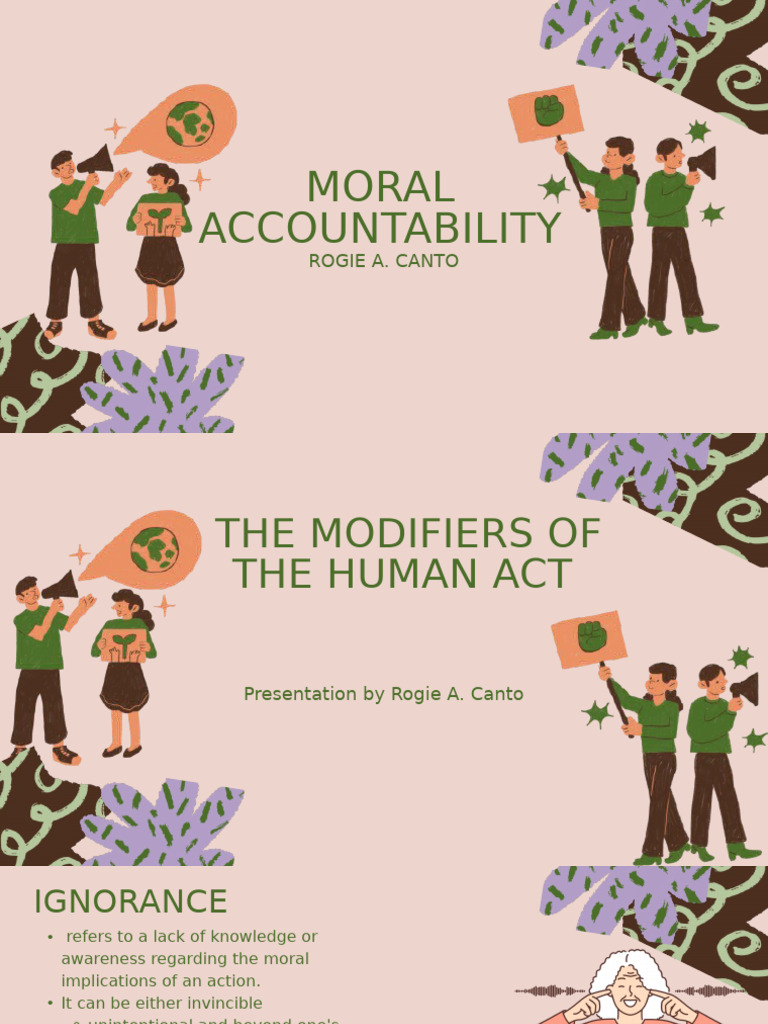 The Modifiers of The Human Act | PDF | Risk | Morality