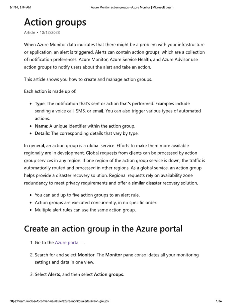 Action Group | PDF