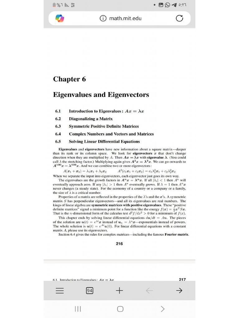 Eigenvalue Problems | PDF