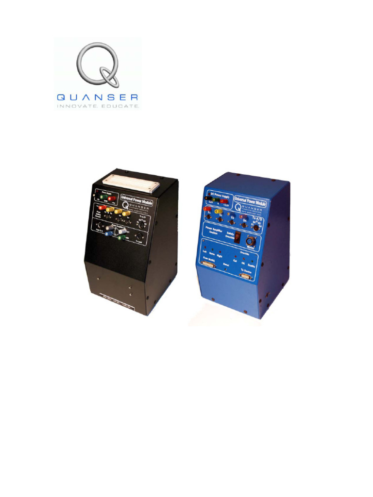 Universal Power Module | PDF | Amplifier | Power Supply