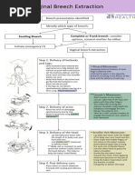 Key Maneuvers for Breech Delivery | PDF | Childbirth | Human Pregnancy