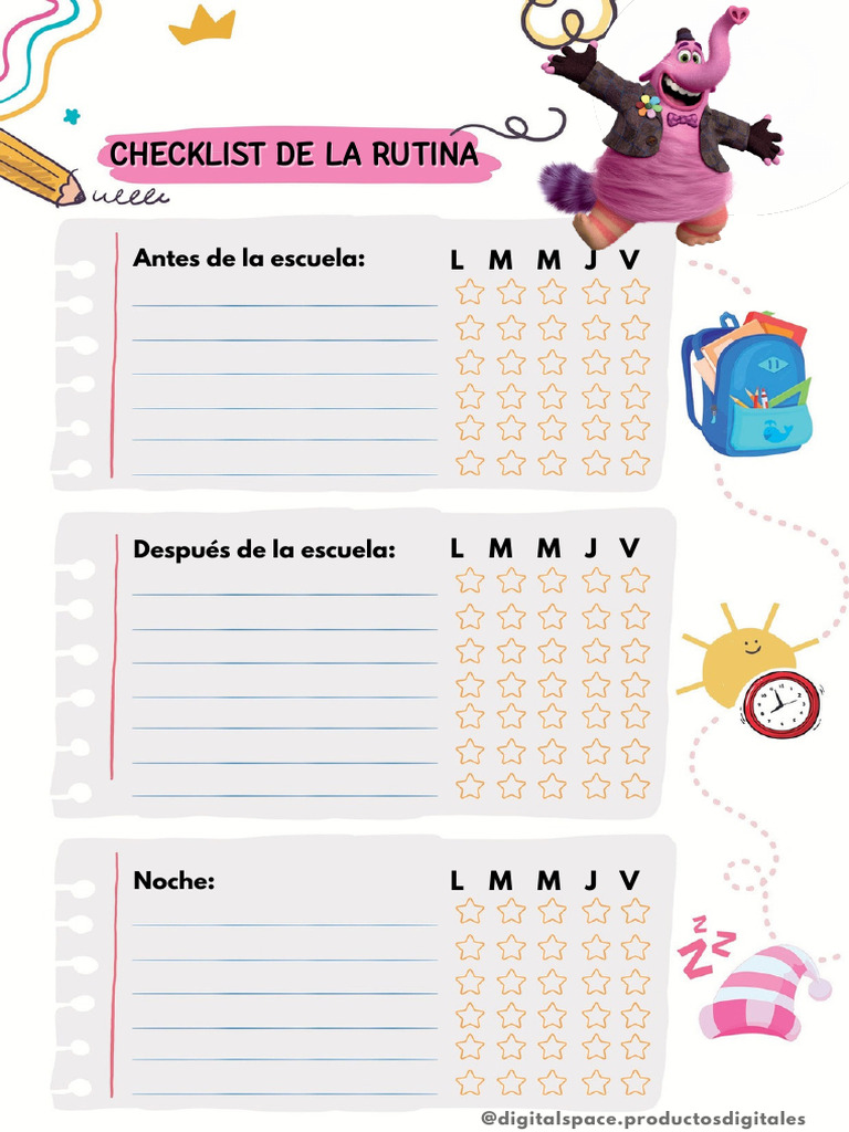 Rutina Intensamente Elefante | PDF