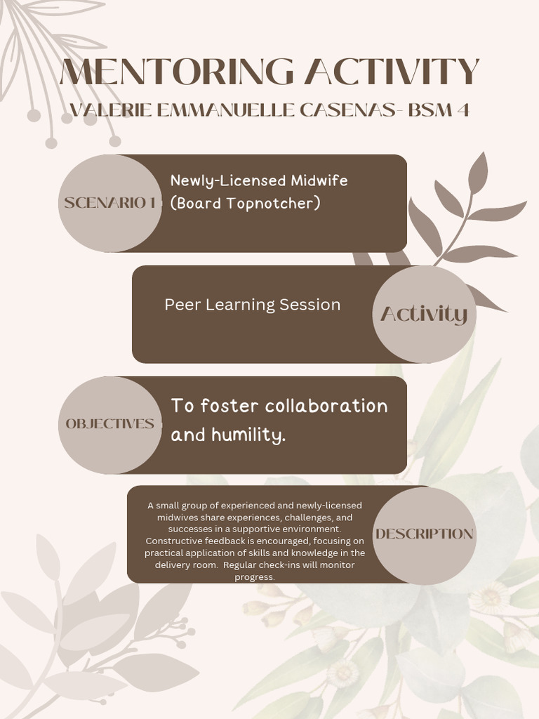 Brown and Cream Simple Minimalist Aesthetic Event Schedule Poster | PDF
