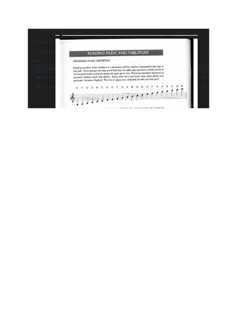 Standard Notation | PDF
