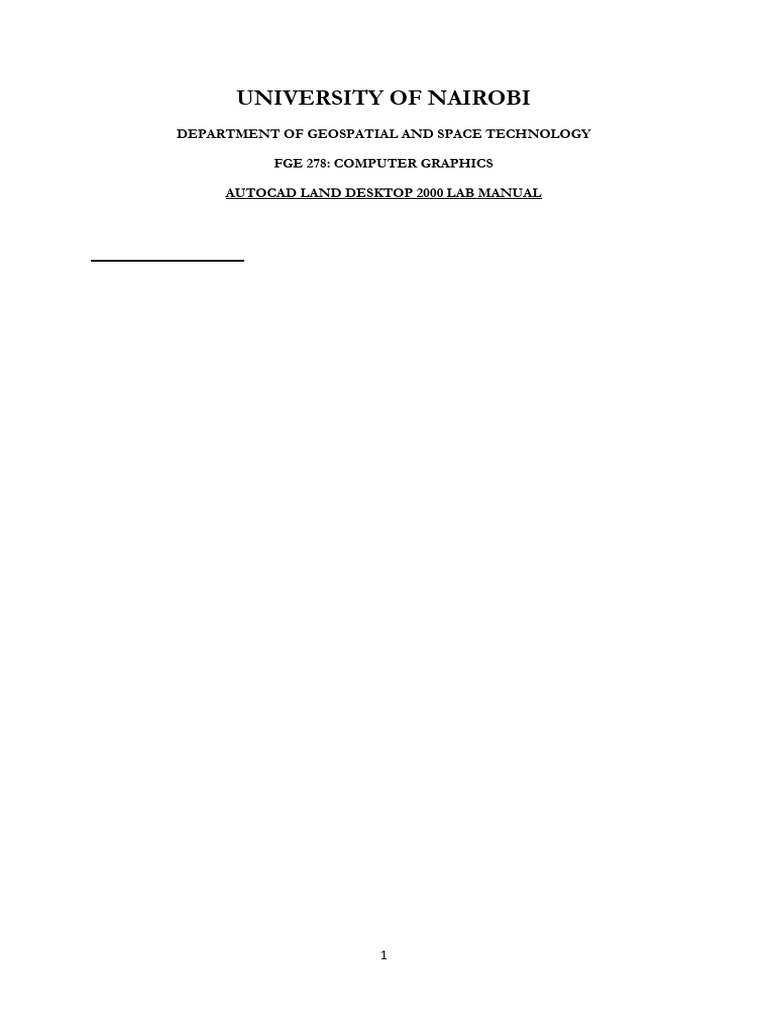 AutoCAD Land Desktop 2000 | PDF | Auto Cad | Circle