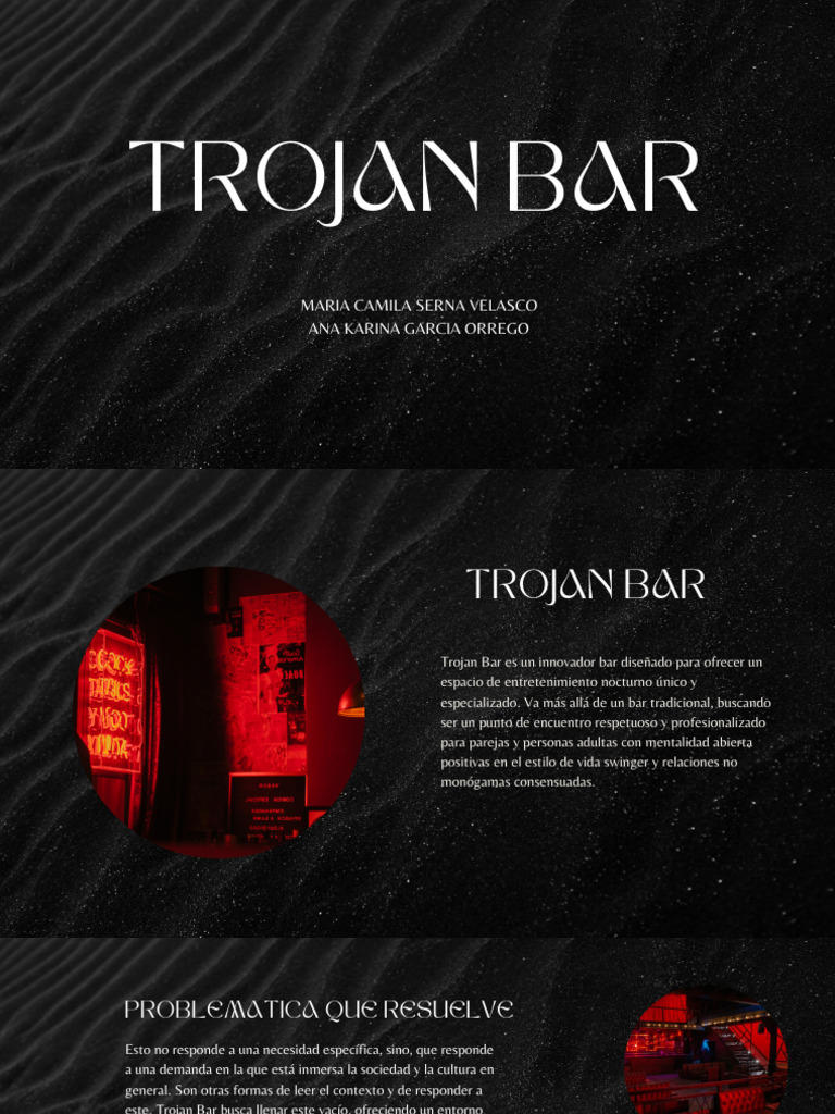 Propuesta Trojan Bar | PDF | Marketing | Economias