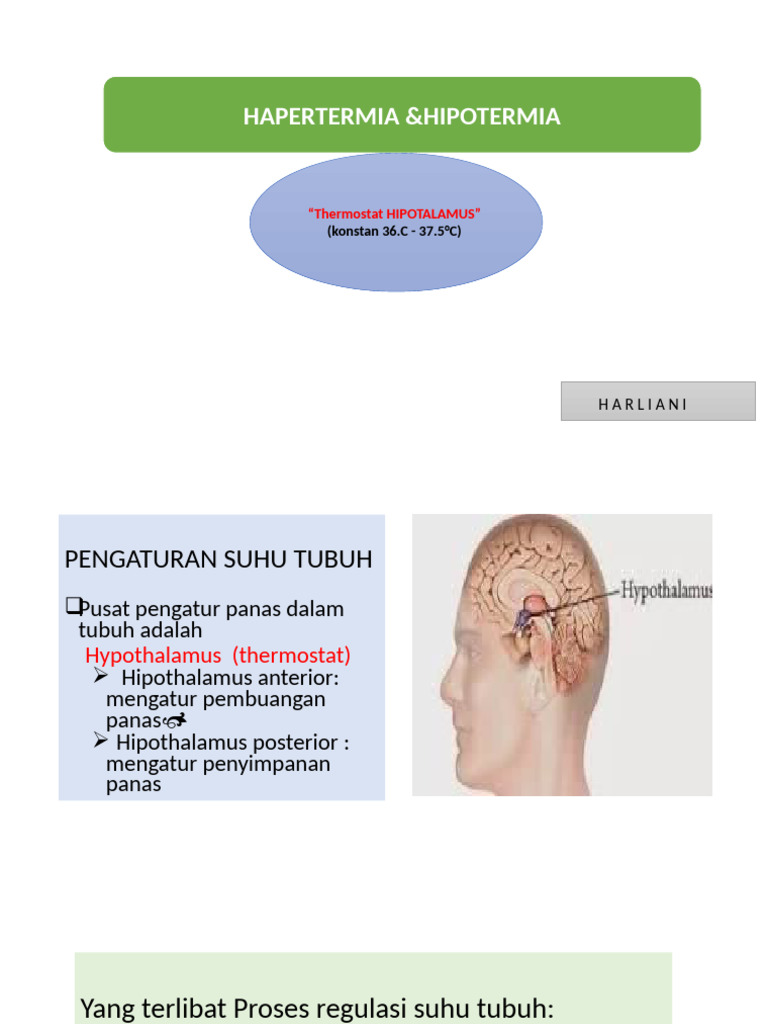 Hipertermia & Hipotermia | PDF
