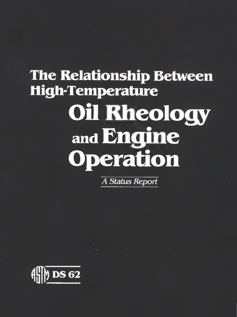 DS62 1985 | PDF | Viscosity | Motor Oil