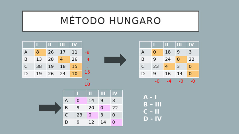 Método HUNGARO | PDF