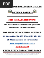 Kcse 2023 Math P1 MS | PDF