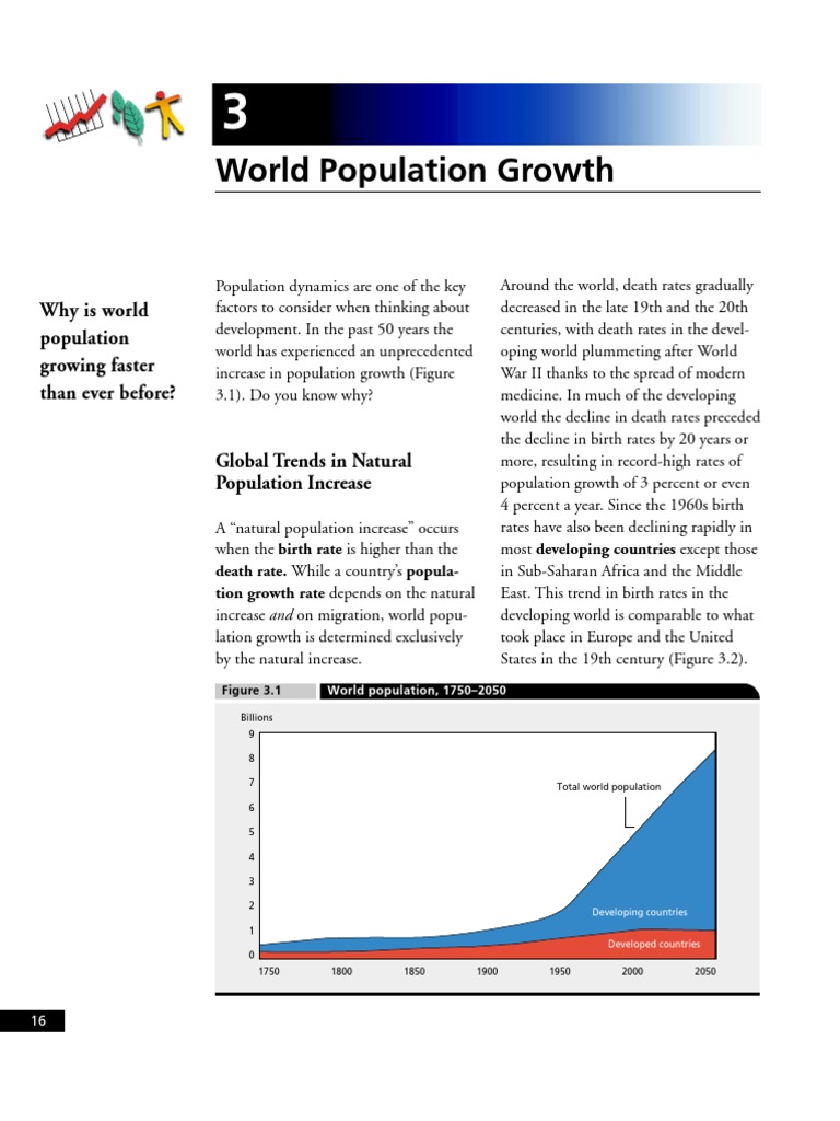 World Population Growth - World Bank Report | PDF | World Population ...