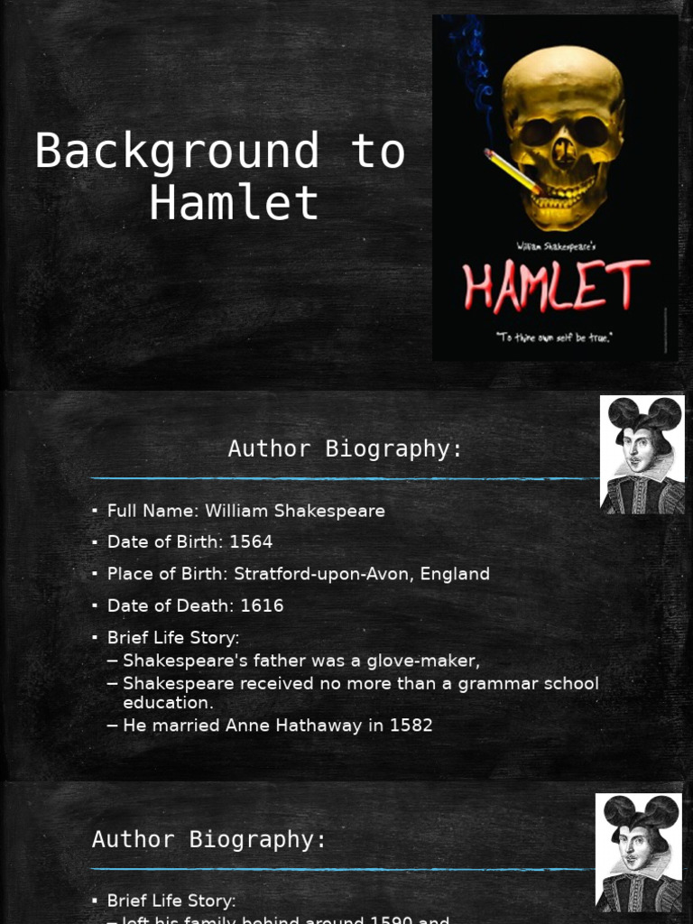 Hamlet Background 2 | PDF