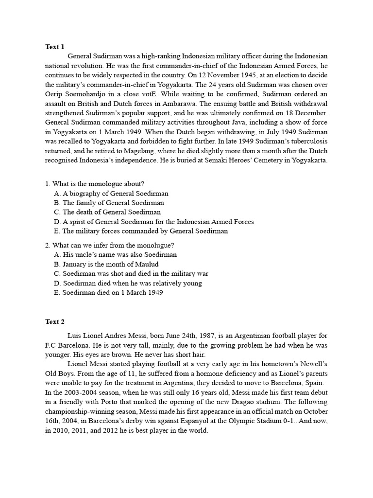 Latso Sat Kls Xi Biographical Recount Procedure | PDF