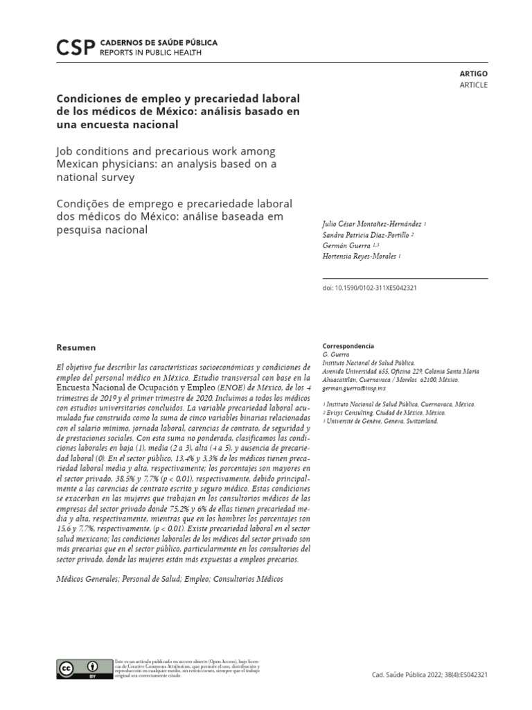 tablas empleo en mexico | PDF | Labor | Las condiciones de trabajo