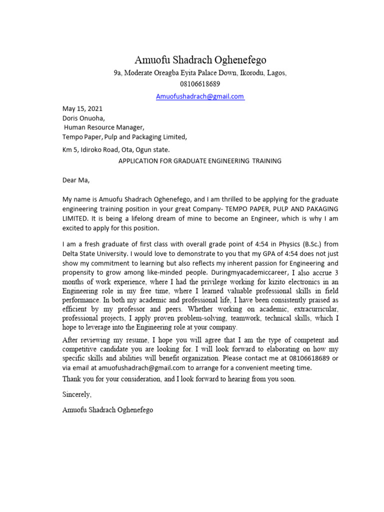 shadrach's_coverletter[1] | PDF