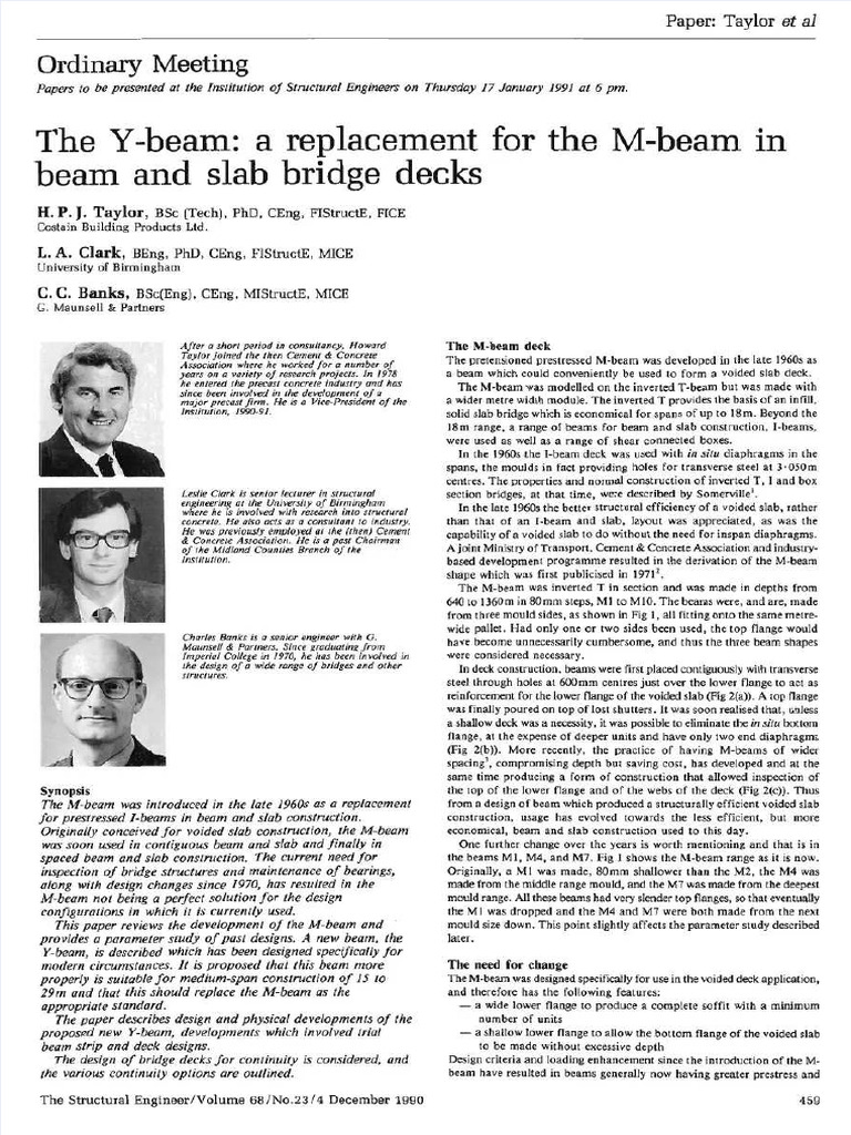 PDF The y Beam Compress | PDF | Structural Engineering | Building ...