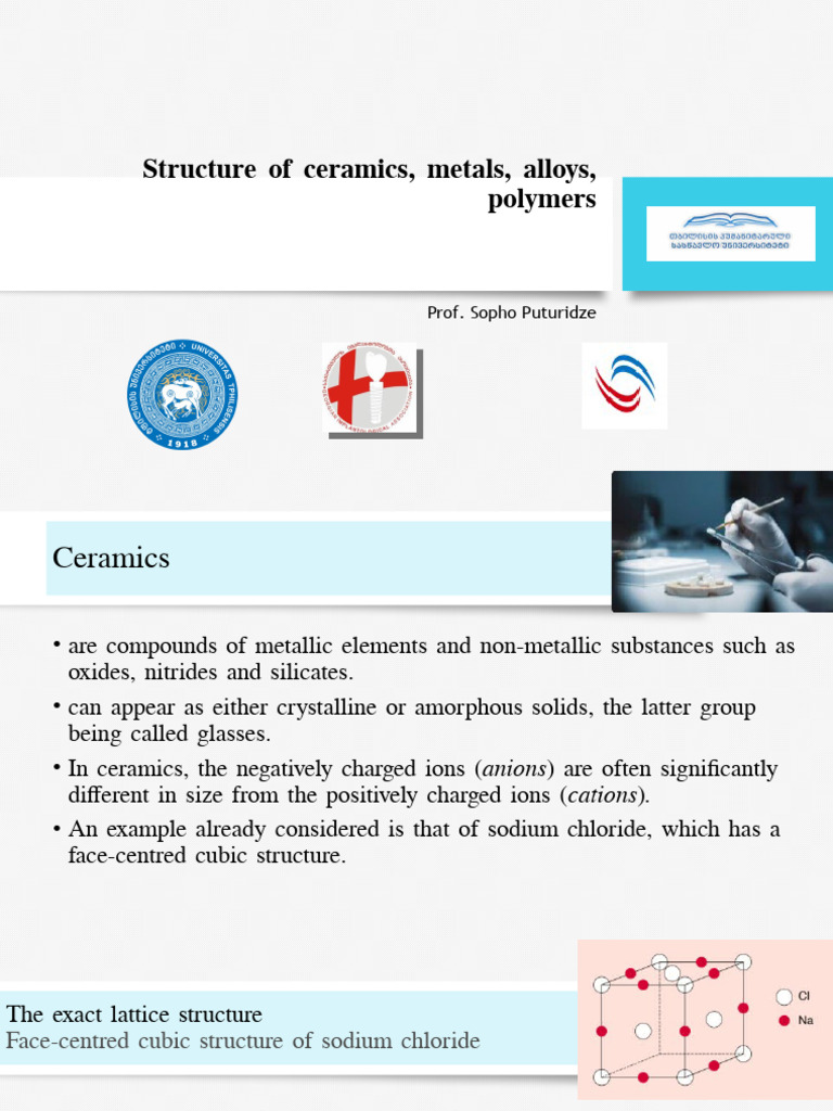 Understanding Ceramics and Glass Formation | PDF | Polymers | Silicon ...