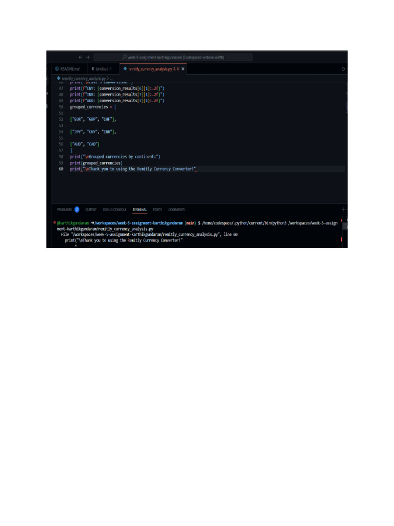 Week - 5 Output | PDF