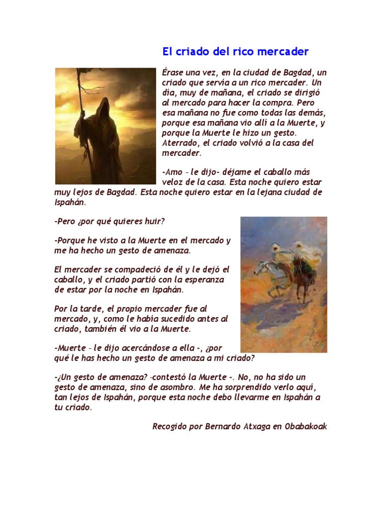 El Criado Del Rico Mercader | PDF