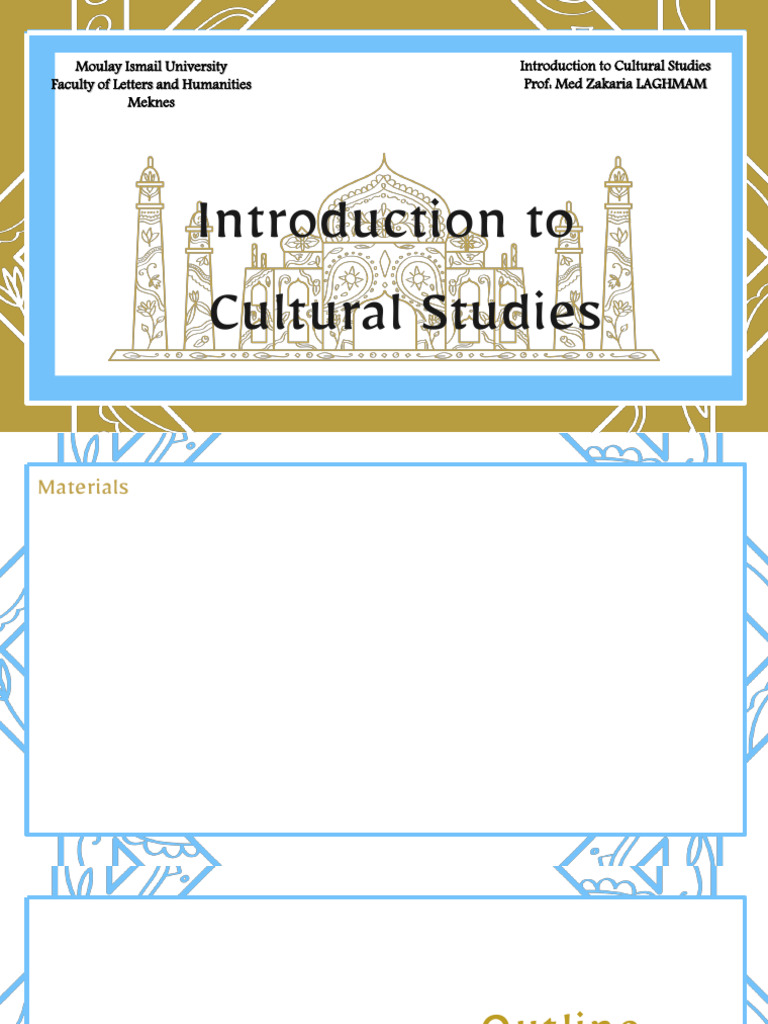 1 - What Is Cultural Studies | PDF | Cultural Studies | Knowledge