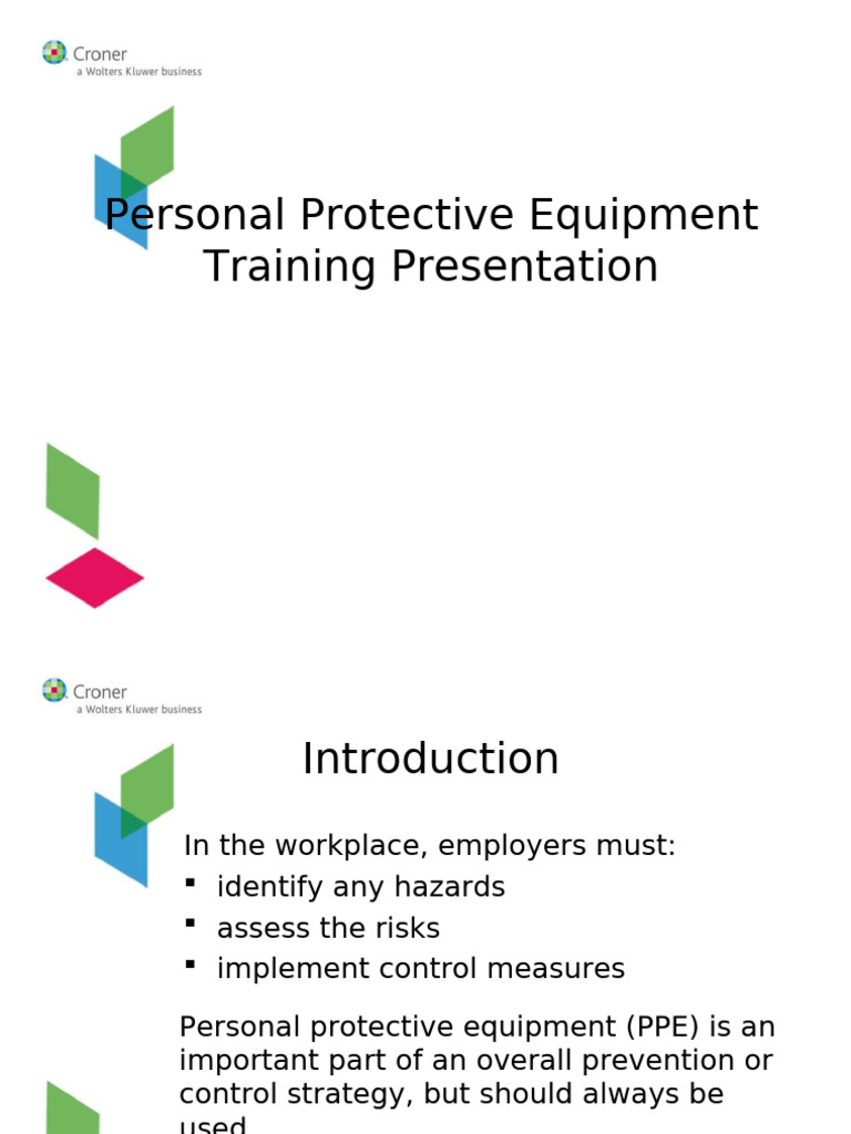 Essential Guide to Personal Protective Equipment | PDF | Personal ...