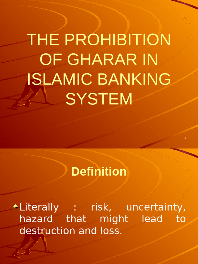 Topic 2-2 - Prohibition of Gharar | PDF | Deception | Hadith