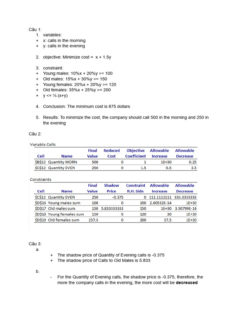 MARKETING Modelling Ueh | PDF