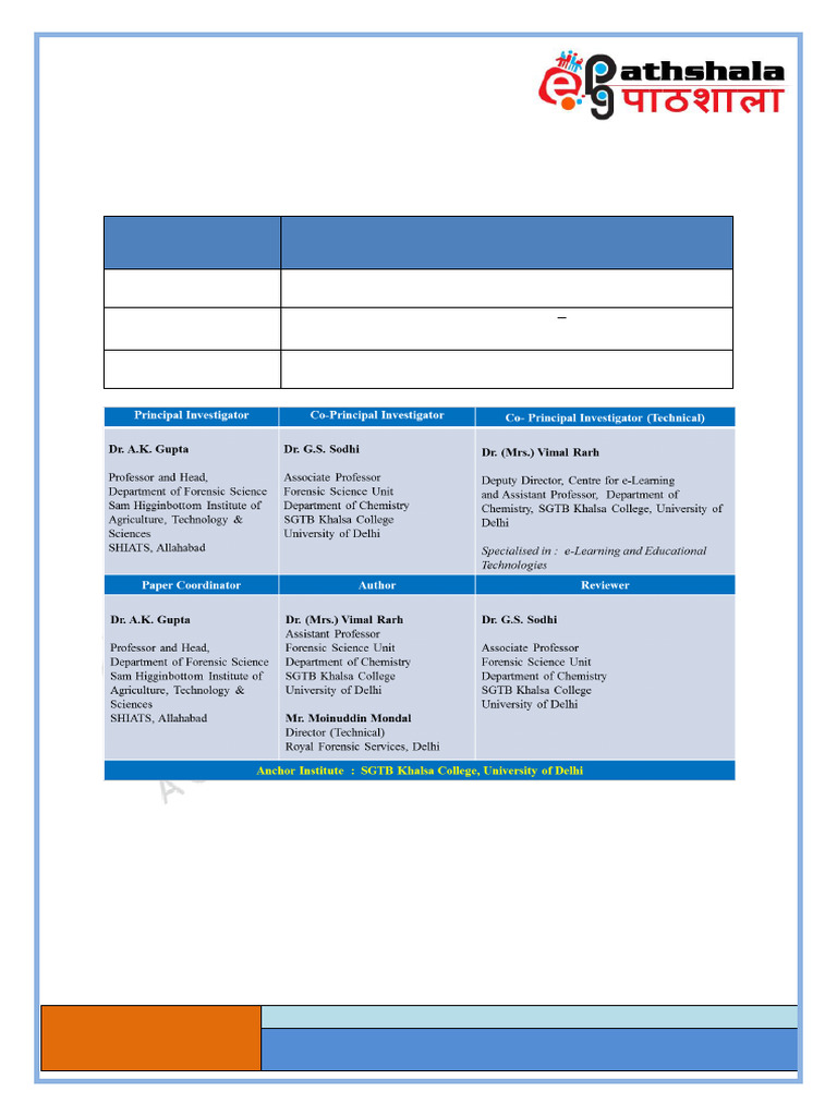 Inorganic Poisons - III (Heavy Metal | PDF | Arsenic | Toxic Heavy Metal