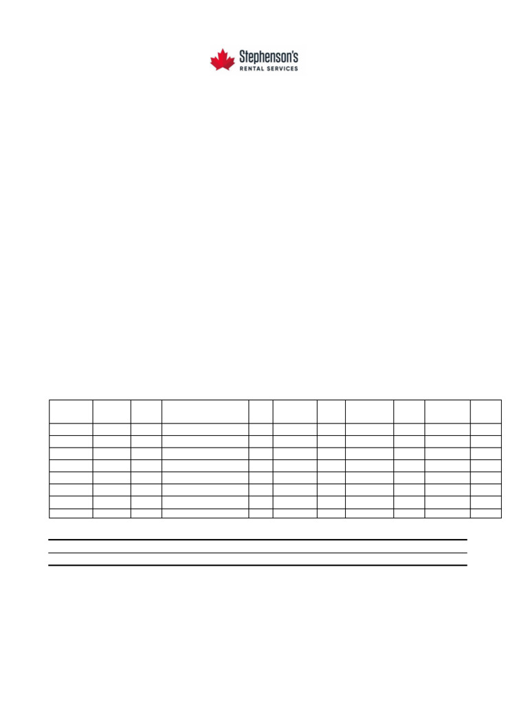 Generator - Load Bank Test Form | PDF