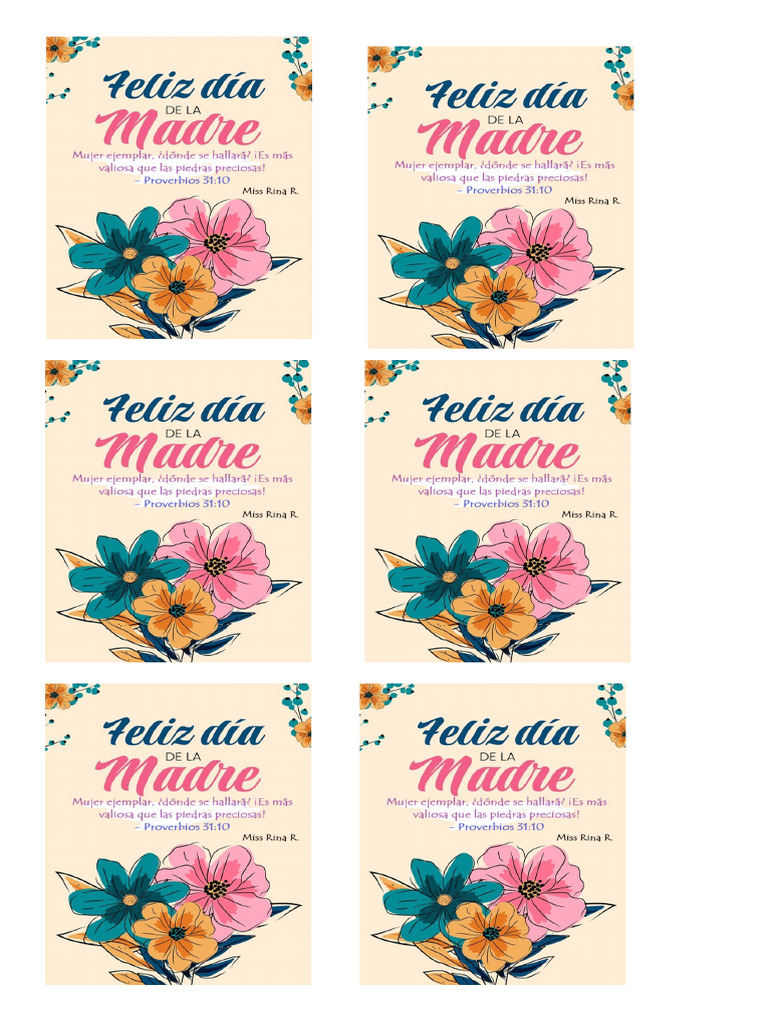Madres Rina | PDF
