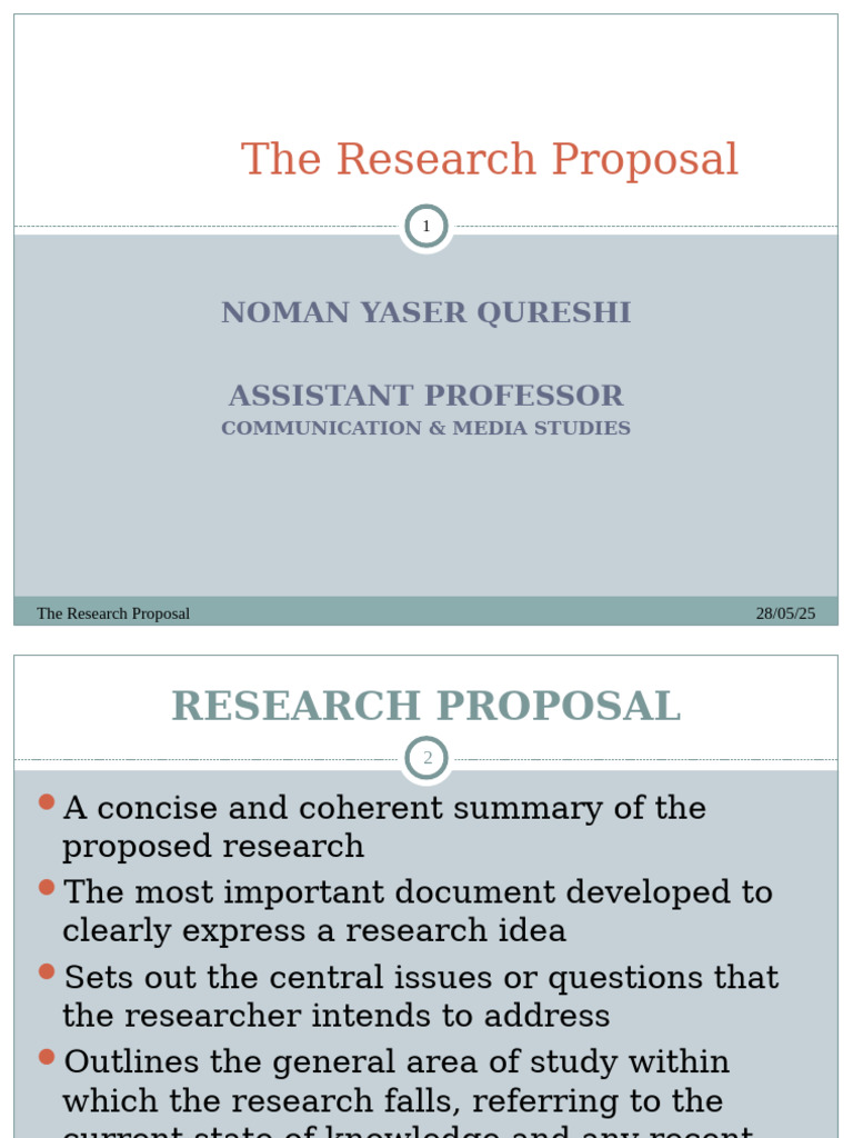 Lecture Proposal Writing | PDF | Methodology | Statistics