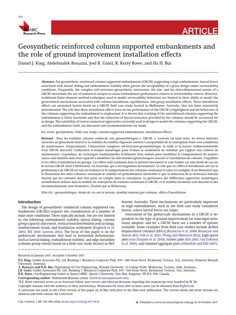 Paper - Load Transfer Platform | PDF | Deep Foundation | Geotechnical ...