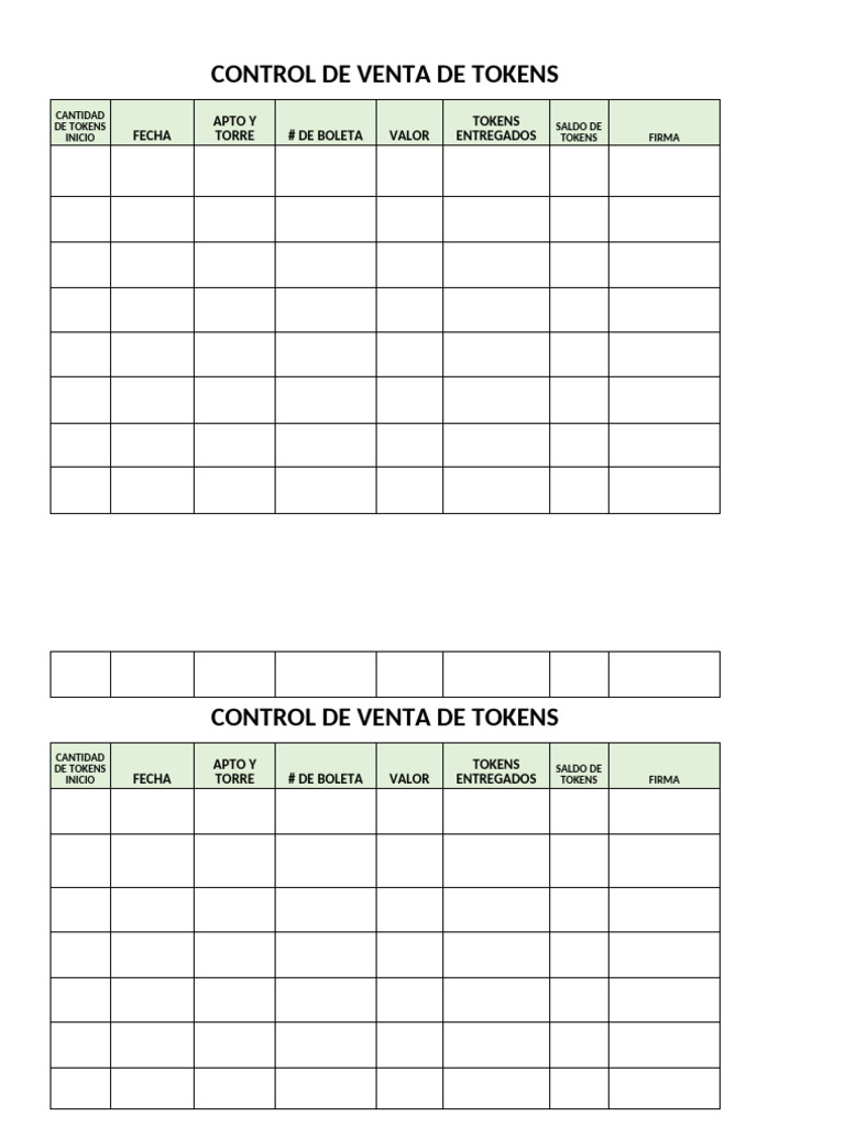 Control de Tokens | PDF