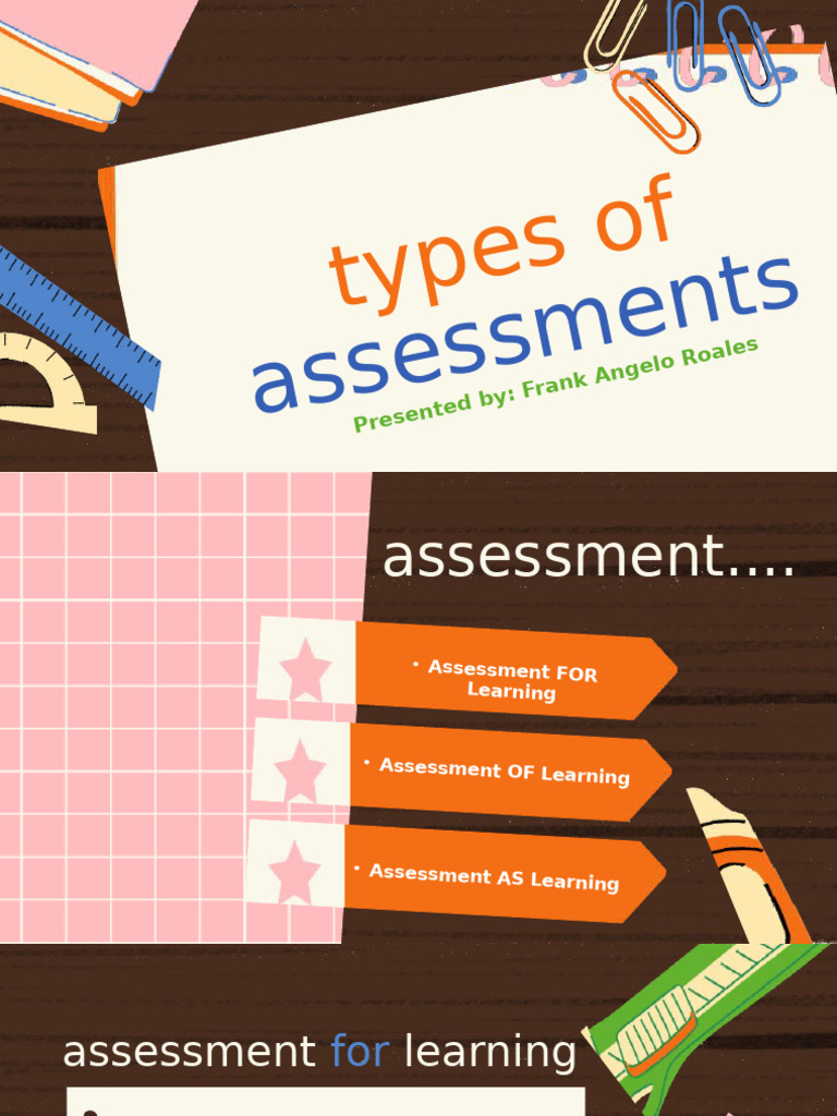 Types of Educational Assessments Explained | PDF | Educational ...