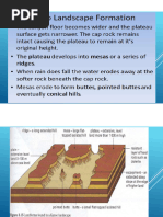 Inclined Rock Strata | PDF | Erosion | Geomorphology