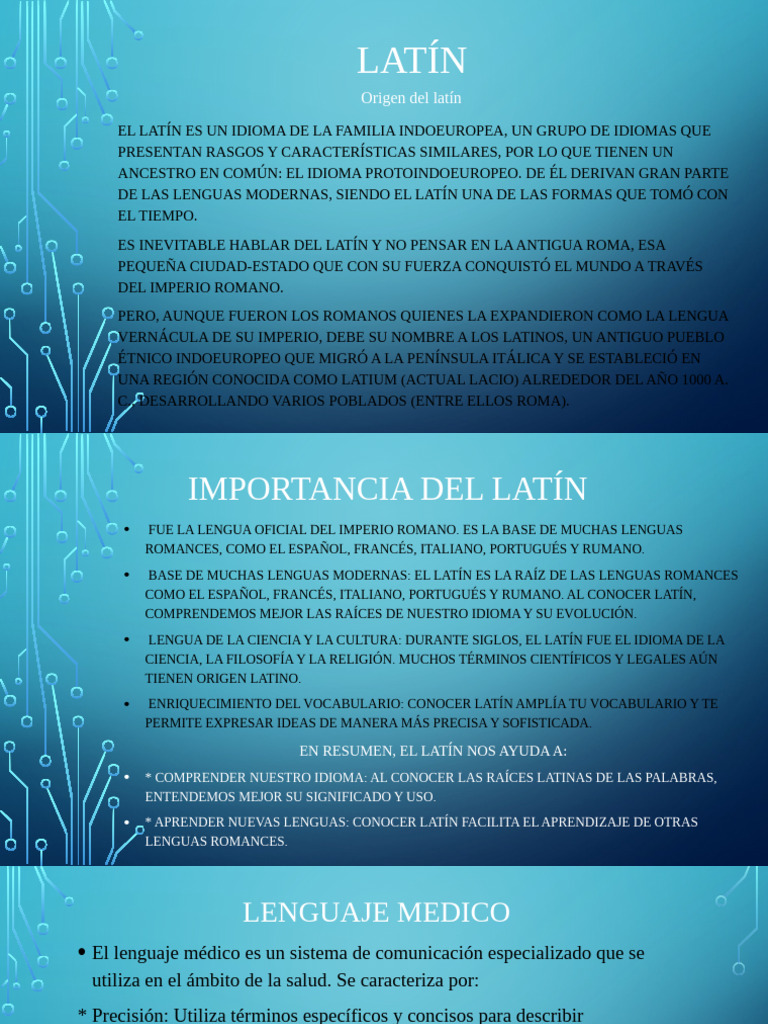 Latín | PDF | latín | imperio Romano