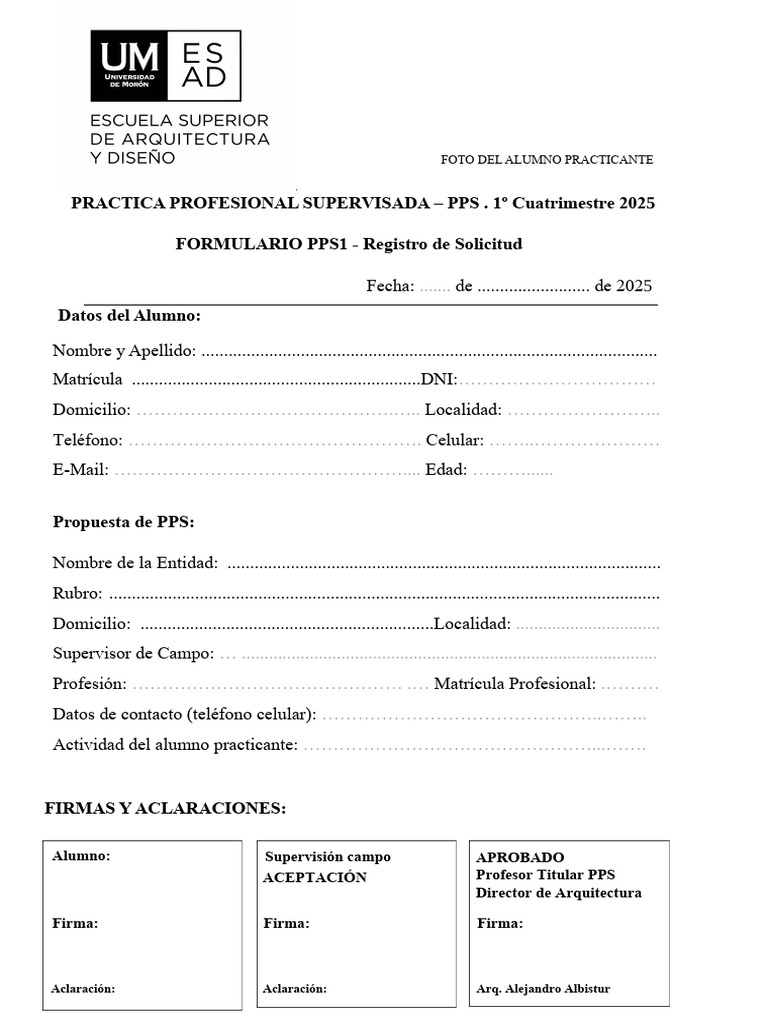formulario PPS1(1) (1) | PDF