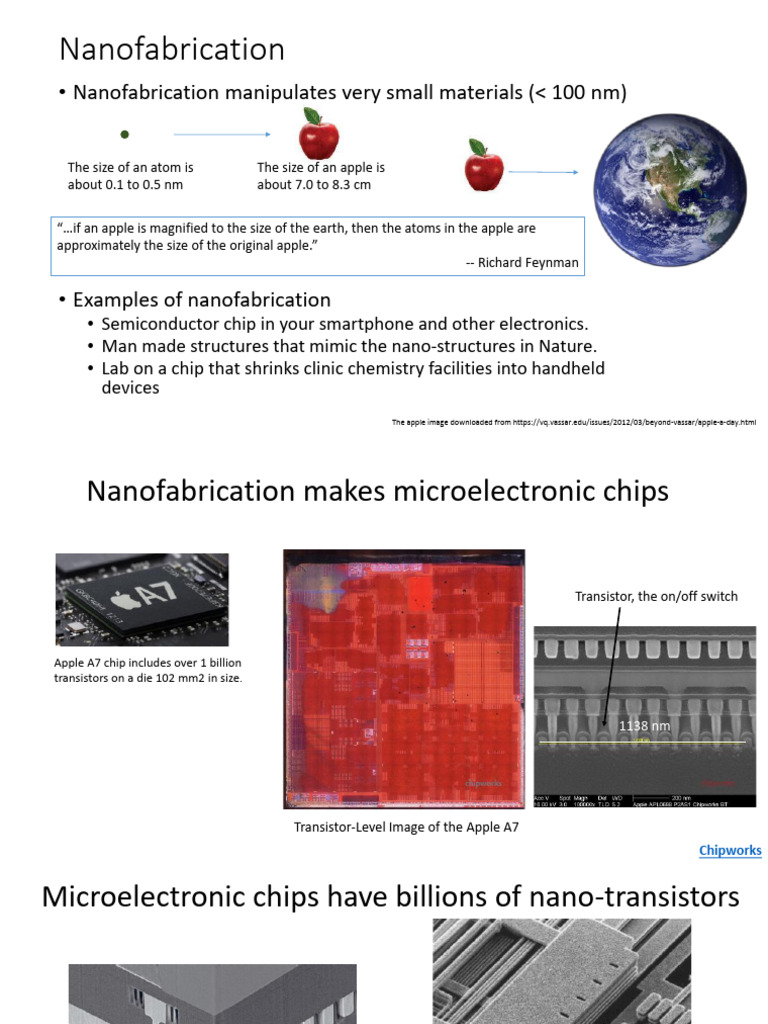Introduction To Nanofabrication and Photolithography | PDF | Materials Science | Industrial ...