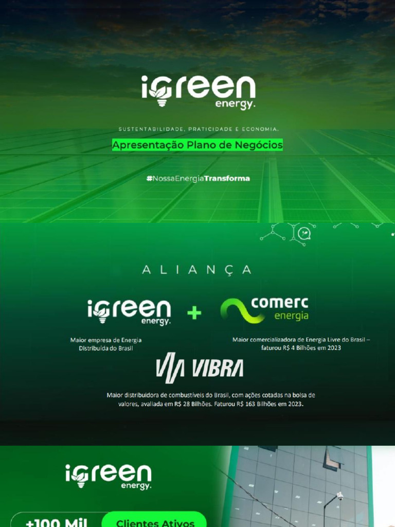 Apresentação Igreen Energy PDF | PDF