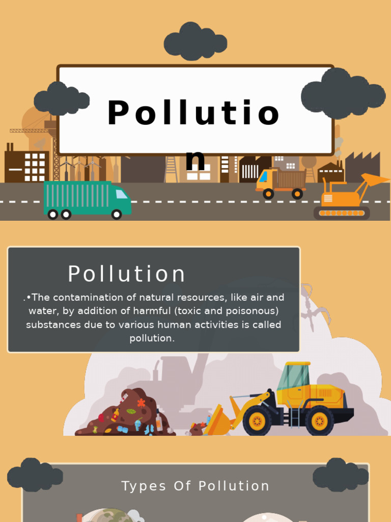 Pollution Education Presentation In Illustrative Style (1) | PDF ...