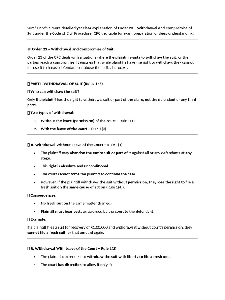 Withdrawal and Compromise | PDF | Lawsuit | Consent Decree