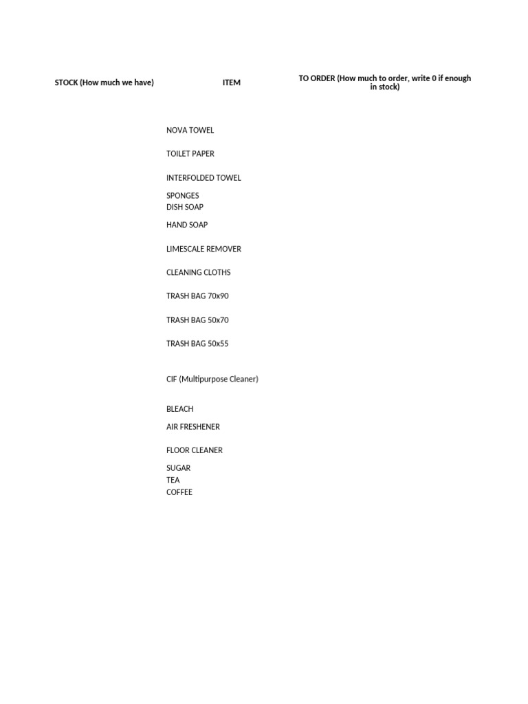 Stock | PDF