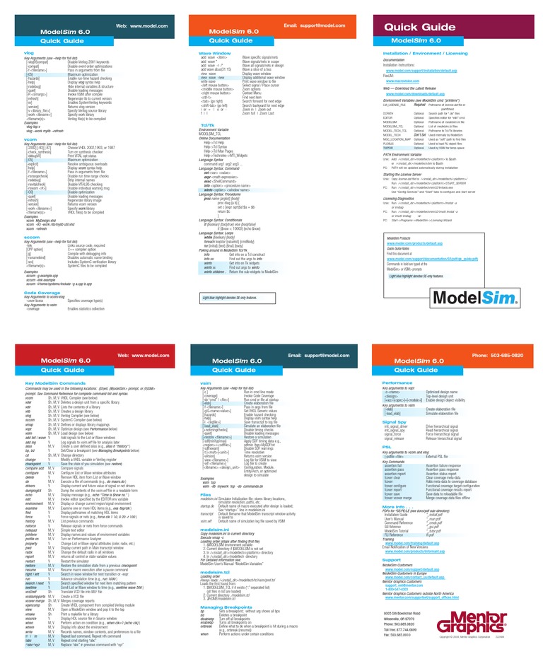ModelSimqk Guide | PDF | Library (Computing) | Portable Document Format