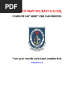 Navy Quiz 2023 for Schools | PDF