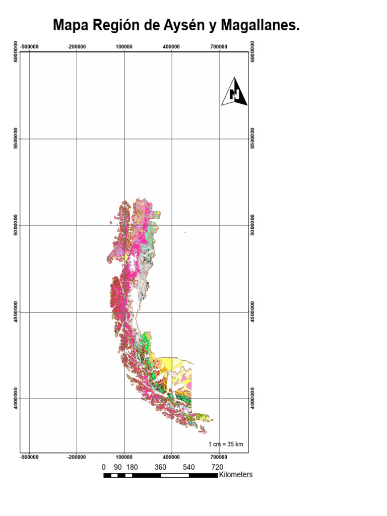 Mapa Patagonia | PDF